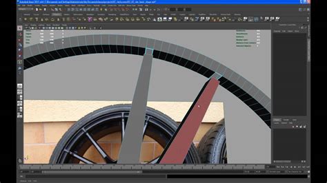 Modeling tutorial in Maya - a polygon rim - Part 02: the basic shape ...