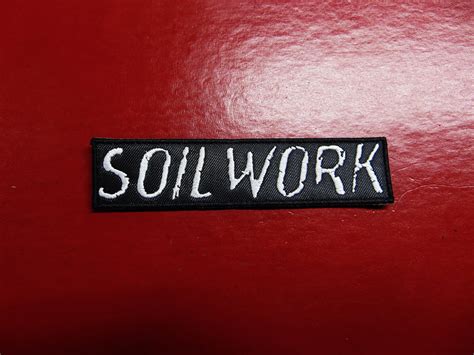 Soilwork Embroidered Patch Melodic Death Sweden 3963 Metal Devastation