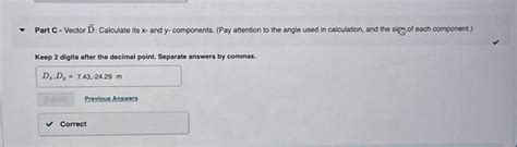 Solved Vector Addition Graphical Method Drawing And