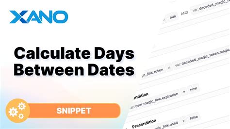 Calculating Days Between Dates Youtube