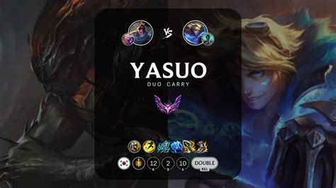 Yasuo ADC Vs Ezreal KR Master Patch 12 22 YouTube