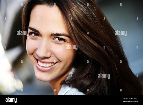 Long Dark Haired Girl Hi Res Stock Photography And Images Alamy