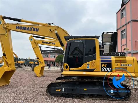 Japan Original Used Komatsu Pc200 8 Earth Moving Excavators Kunhuan