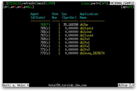 Db2top Statements Screen The K Guy Db2top Statements Screen The K Guy