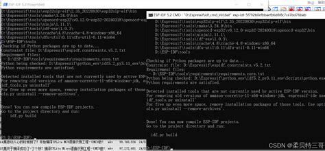 16集 用esp Dl（esp32）windows编译环境搭建 《mcu嵌入式ai开发笔记》esp32 Dl Csdn博客
