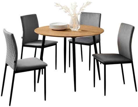 Leonique Essgruppe Pavia Eadwine Spar Set 5 Tlg Tisch Mit 4