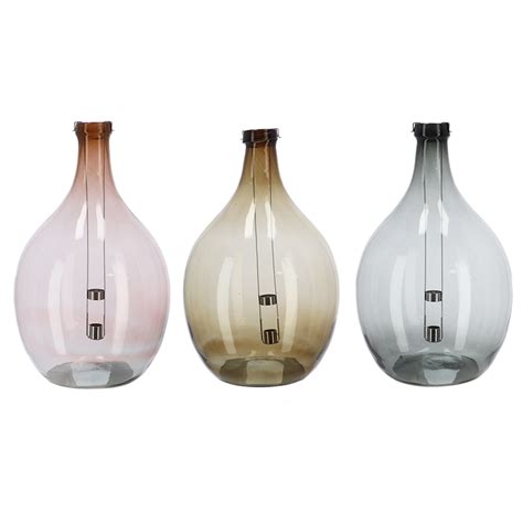 Desert Dream Glass Bottle Windlight Lantern