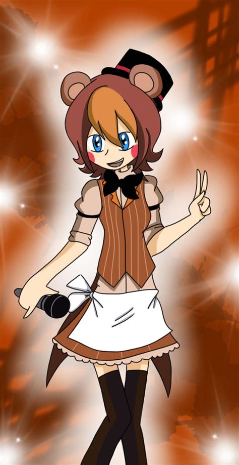 Female Version Freddy Fazbear Anime