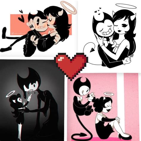 I Dont Actually Ship These Two But I Really Love The Art Tho Bendy