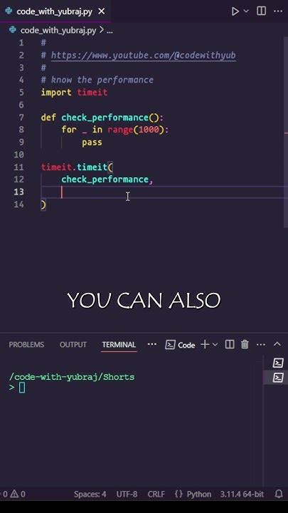 Pythons Secret To Measuring Code Speed ⏱️ Python Youtube