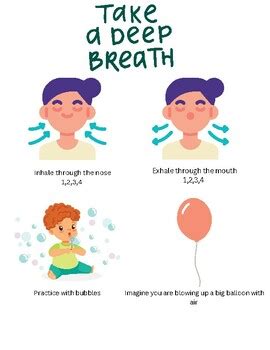 Take a Deep Breath Poster by This World Around Us | TPT