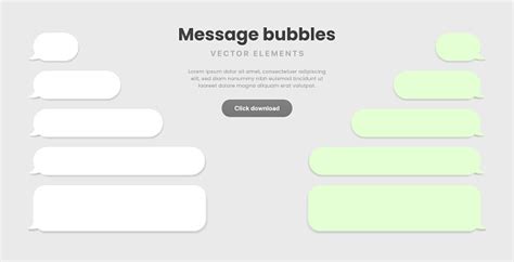 메시지 스마트 폰 템플릿 모바일 채팅 Sms 앱 템플릿 거품 메시지 거품은 스마트 폰 아이콘에서 채팅합니다 전화 채팅 Sms