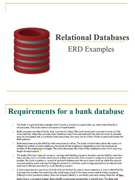 Lec 11 Erd Examples Pdf Data Information Retrieval