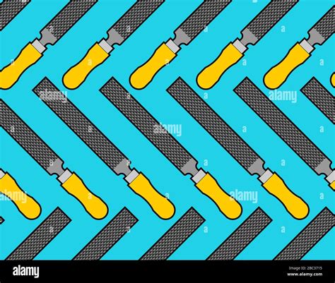 Metal File Pattern Seamless Rasp Tool Background Vector Texture Stock Metal File Pattern Seamless Rasp Tool Background Vector Texture Stock