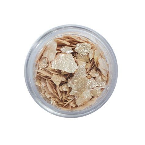 Tiny Flakes Pearl Pink Za