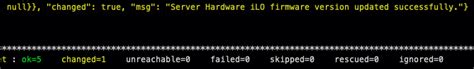 Fix Idempotency For Server Hardware Ilo Firmware Version Always
