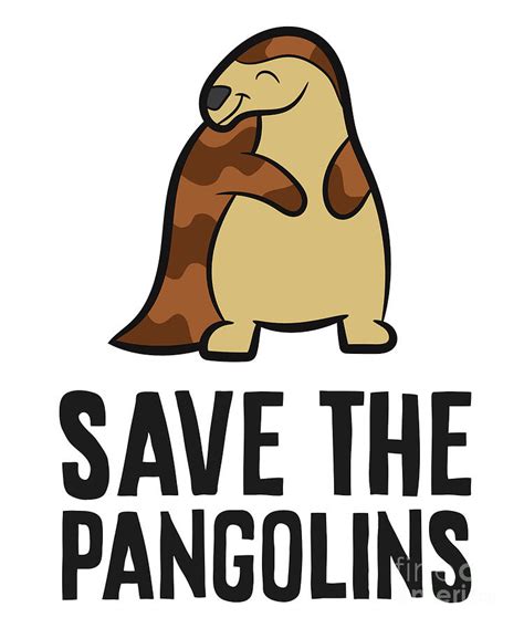 Save The Pangolins Tapestry Textile By Eq Designs Pixels