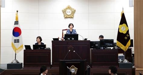 화성시의회 9대 하반기 원구성 난항 부의장 부결
