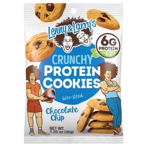 Lenny And Larrys Crunchy Chocolate Chip Protein Cookies 125 Oz Kroger