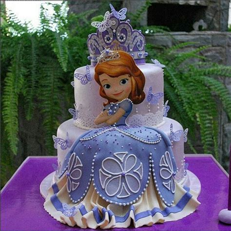 Princess Sofia Cake Princess Sofia Birthday Sofia The First Birthday Party Princess Party