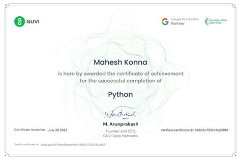Mahesh K On Linkedin Python Certification Pythoncertification Learning Programming