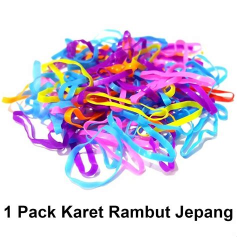 Jual Karet Ikat Rambut Jepang Kemasan Tabung Karet Jepang Model
