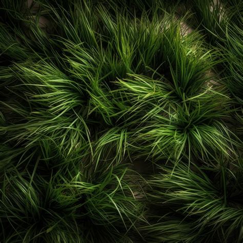 Premium Photo Multiple Grass Seamless Background Generative Ai