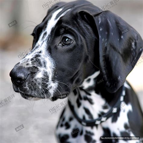 Ai创作图斑点狗幼崽 斑点狗的宠物 点彩瓷小狗 点彩卷尾犬 大麦町犬 抓拍狗表情 注视远方的小狗 狗狗写实插画 国外名狗 欧美名犬 巴赛特猎犬