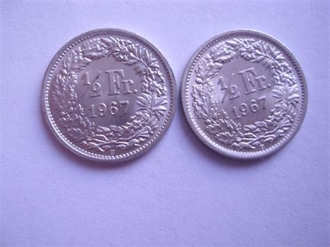 2 X 50 Rappen 1967 Kaufen Auf Ricardo