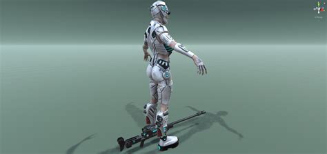3d Model Sci Fi Ranger White Colour Turbosquid 1717986