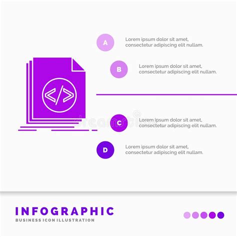Code Coding File Programming Script Infographics Template For