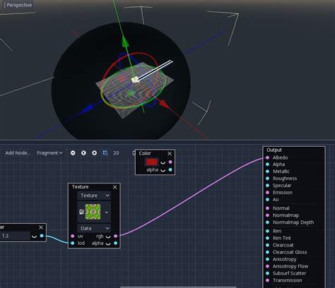 Question Material Is Black When Applying Texture Godot