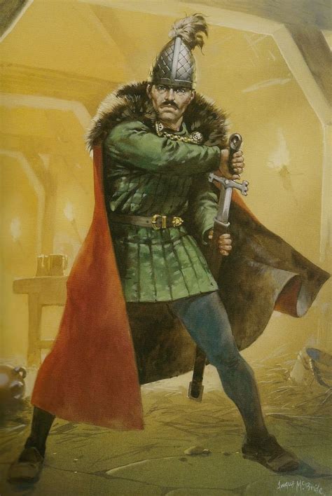 Calvach Ocarroll Irish Chieftain Late Xvi Century Мифические