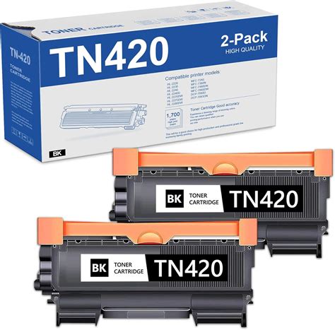 Amazon.com: TN420 Toner Cartridge Black Replacement for Brother TN420 ...