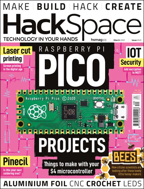 Hackspace Magazine Issue 40 Raspberry Pi Pico Projects Now Out Hackspacemag Raspberrypi