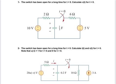 Solved Can You Solve These 2 Electrical Circuits Question Chegg Com