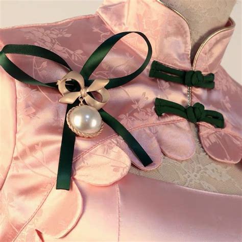 Instock Hatsune Miku Shaohua Vocaloid Pink Cheongsam Qipao Cosplay