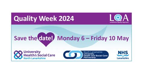 Return Of Quality Week Nhs Lanarkshire