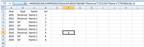 Arrays Indexmatch With Three Criteria Stack Overflow