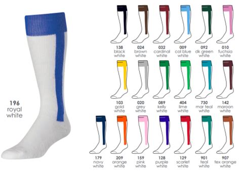 Youth Baseball Stirrup Socks
