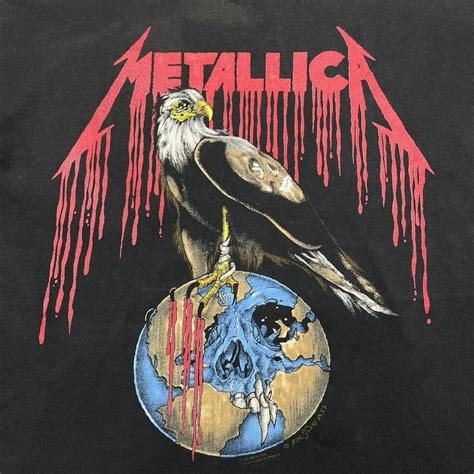 Metallica Pushead Nowhere Else To Roam Tour Hoo