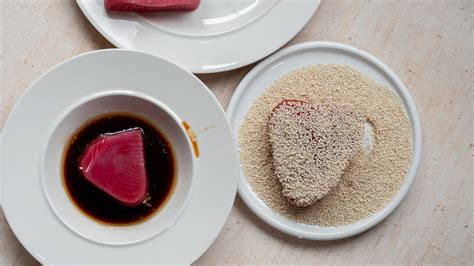 Sesame Crusted Tuna Steak Recipe