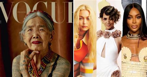 Just In 106 Year Old Tattoo Artist Apo Whang Od Becomes Vogues Oldest Ever Cover Model Small