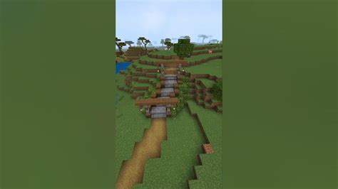 Как построить красивую лестницу в Майнкрафт на холм средневековье лестница Minecraft