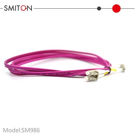 Multi Mode Duplex Lc Lc Om4 Fiber Optical Cable Patch Cord China