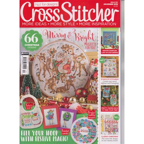 Cross Stitcher Magazine Issue December With Free Gift