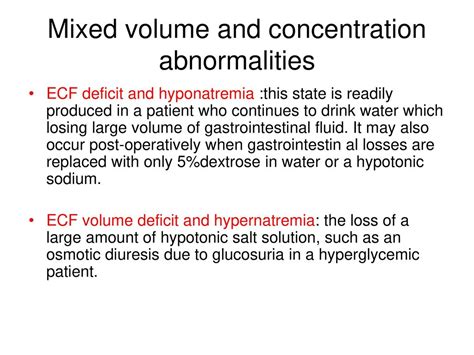 Fluid And Electrolyte Management Of The Surgical Patient Ppt Download