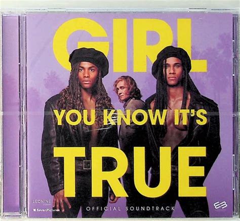 Girl You Know Its True Soundtrack Cd New 2023 Milli Vanillishannon