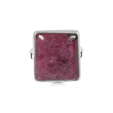 Pink Ruby Zoisite Jewelry Buy Silver Pink Ruby And Zoisite Pendant