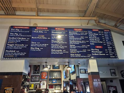 Menu At Firestone Grill Bbq San Luis Obispo